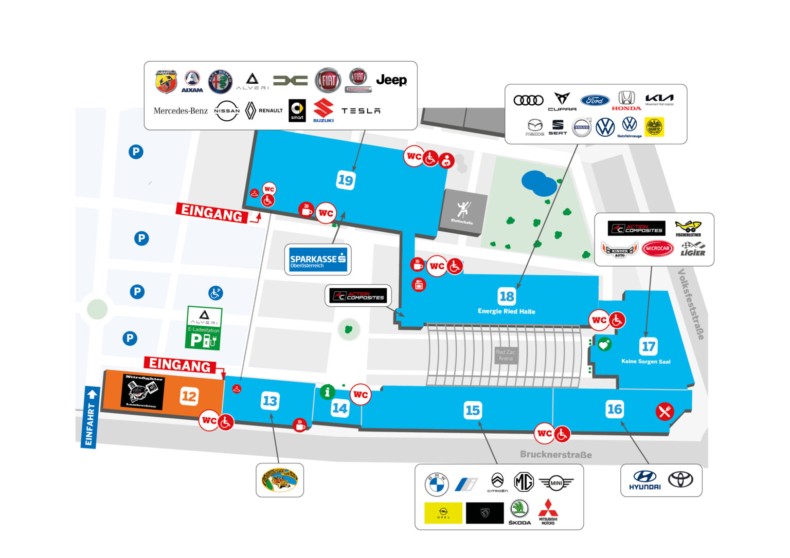Gelände - Automesse Ried